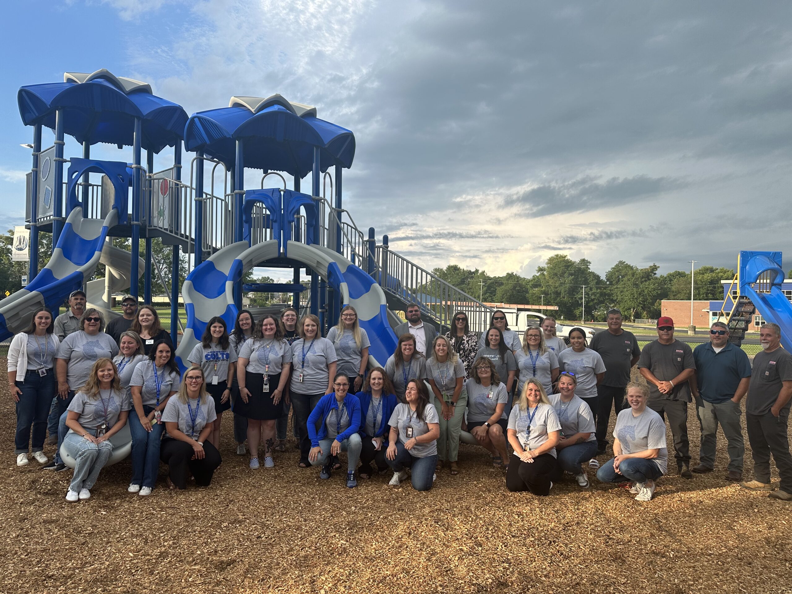 New playground established at Conkwright Elementary School | Winchester Sun
