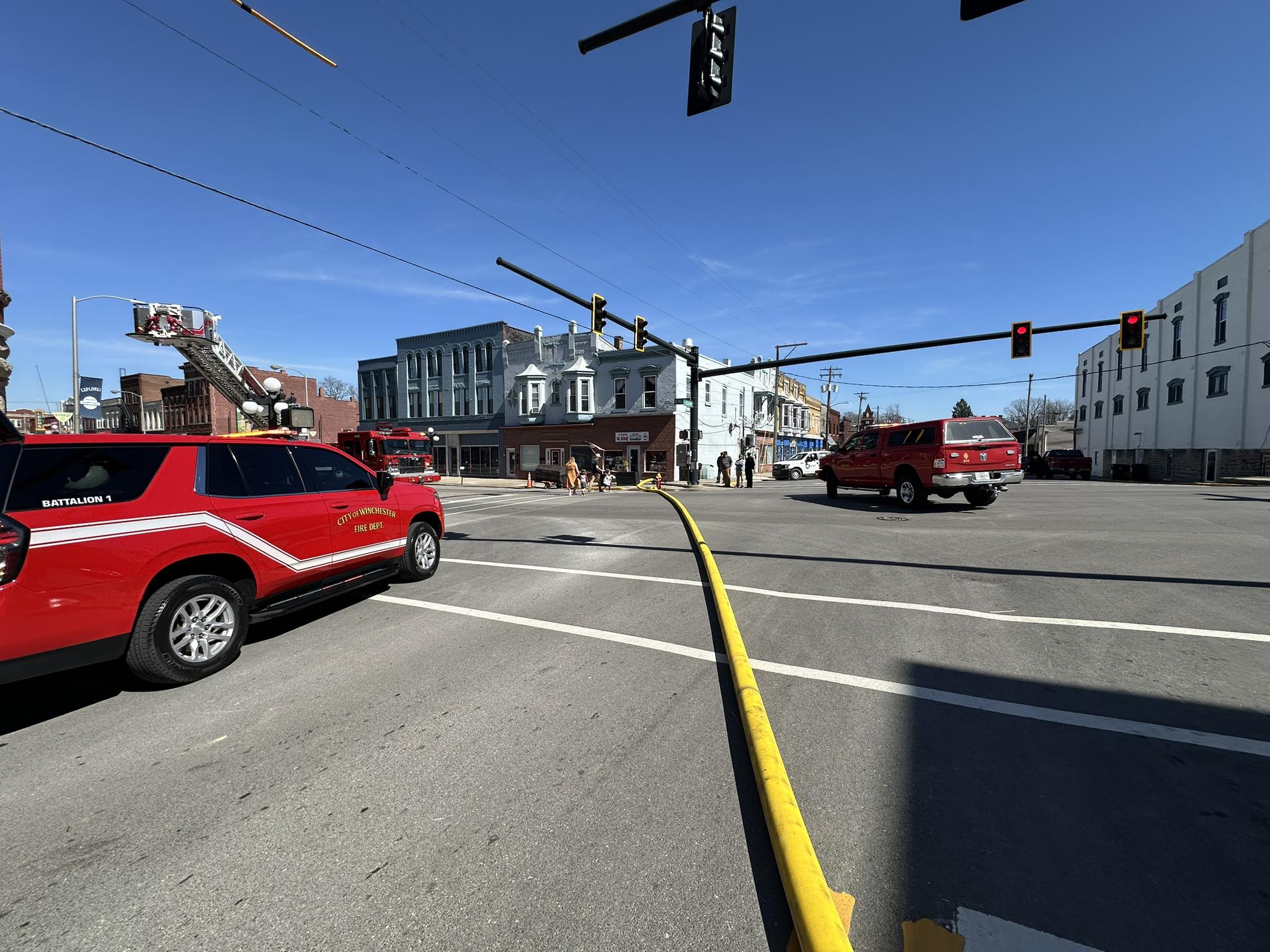 Fire hits downtown Winchester | Winchester Sun