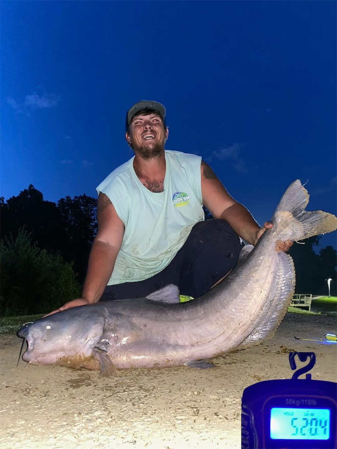 Winchester man catches 50+ pound fish | Winchester Sun